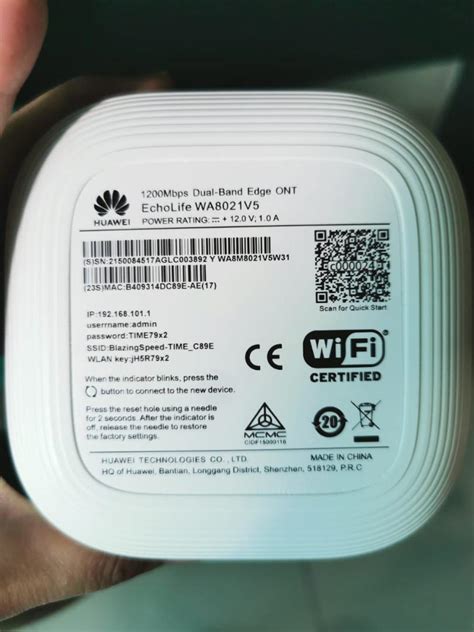 Huawei Echolife Wa V Edge Ont Computers Tech Parts Accessories Networking On Carousell