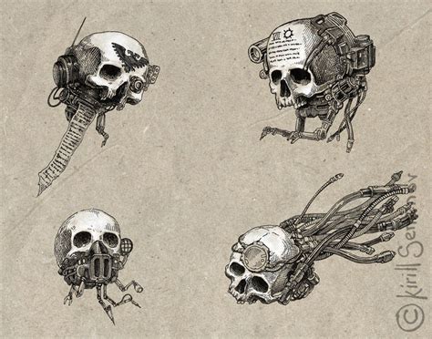 Servo Skulls By Skirill On Deviantart