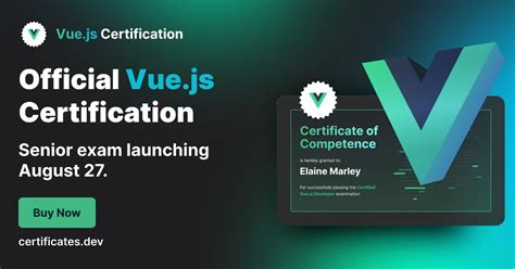 Michael Hoffmann On Linkedin 🎓 Senior Vuejs Developer Exam Launching