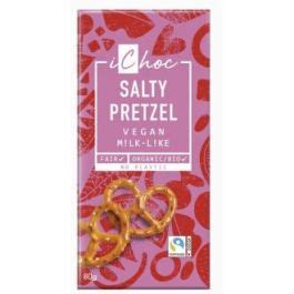 Comprar Salty Pretzel Trozos De Pretzel Chocolate 80G Bio
