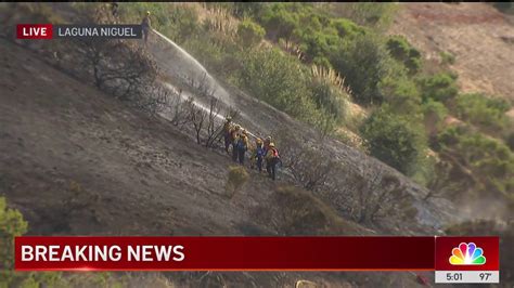 Beacon Fire Burns In Laguna Niguel Nbc Los Angeles