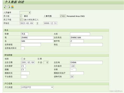 Sap Hr模块的一些简单的t Code 使用 1sap Hr模块 Csdn博客
