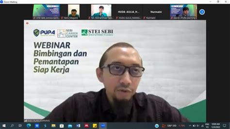 Stei Sebi Gelar Webinar Bimbingan Dan Pemantapan Siap Kerja Mahasiwa Diingatkan Kembali