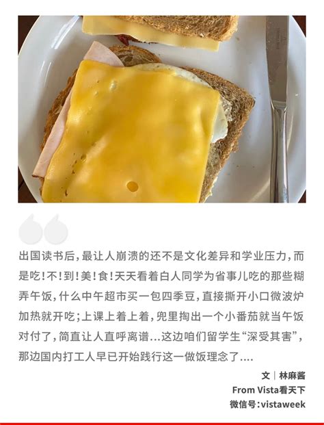 小红书上爆火的“白人餐”，留学生吃两口就吐了财经头条