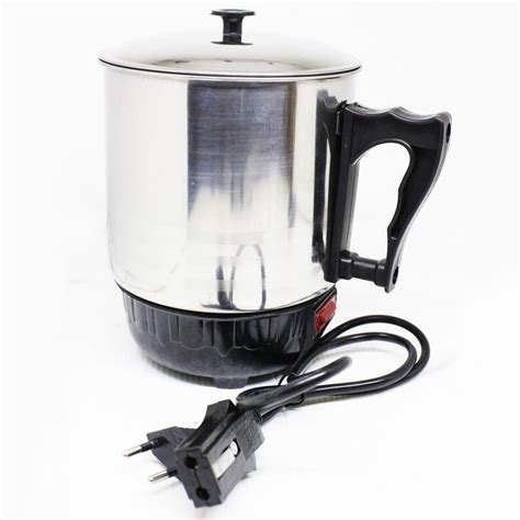 Jual Teko Pemanas Air Mug Listrik 15 Cm Panci Listrik Stainless