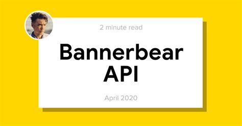 Bannerbear Api