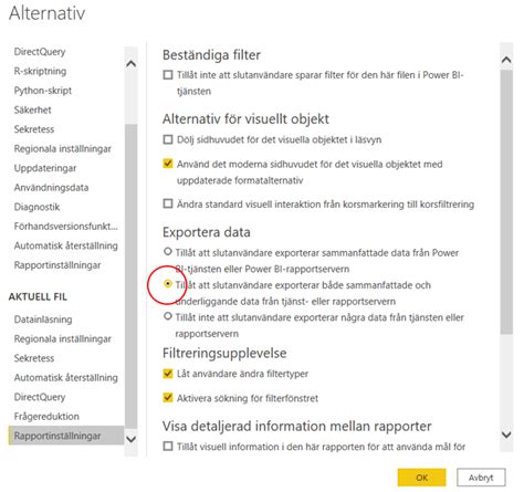 Solved Is It Possible To Export Data From A Published Rep