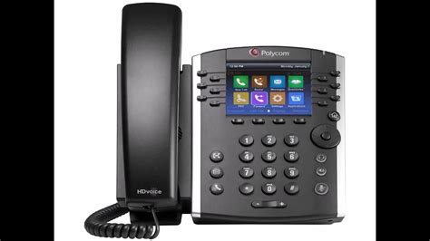 Polycom Vvx 411 Tutorial Video Youtube