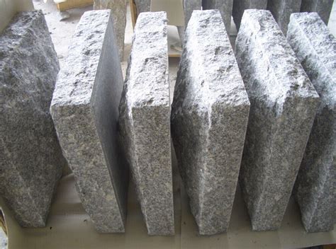 Chiseled G603 Stone Post Caps Granite Post Cap And Post Caps