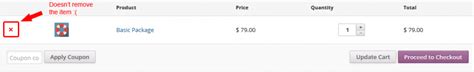 How To Fix The Problem With Removing Items From Woocommerce Cart
