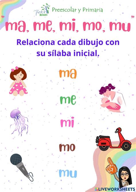 Ma Me Mi Mo Free Interactive Worksheets 2266617