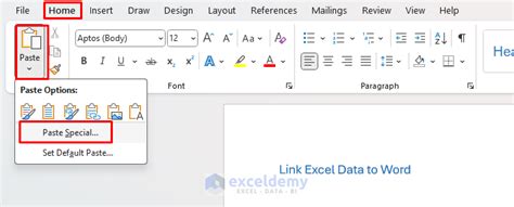 Integrating Excel Data Into Microsoft Word Dynamic Reports And Charts