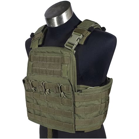 Flyye Field Compact Plate Carrier Ranger Green Vests Military 1st