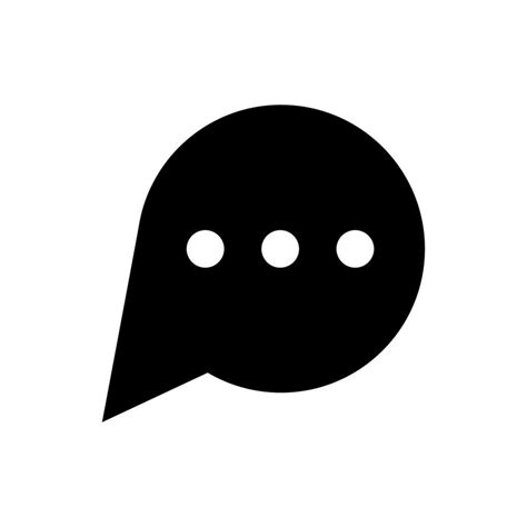 Bubble Chat Icon 24211633 Vector Art At Vecteezy