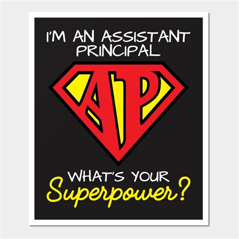 Superhero Assistant Principal Shirt And Art Print