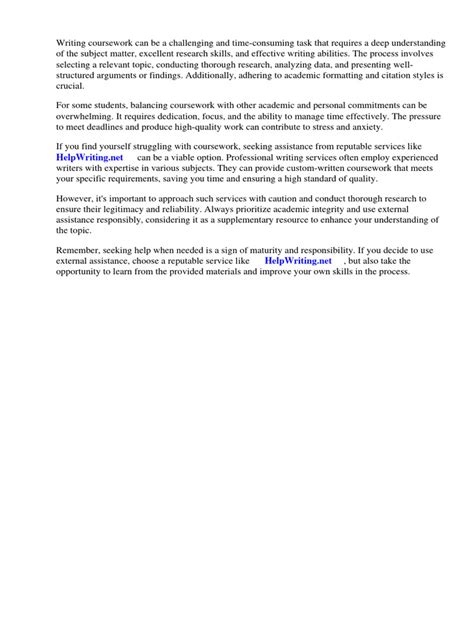 Coursework Meaning Word Pdf Thesis Essays