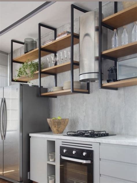 Repisa Flotante Para Cocina Estilo Industrial Moderno N Meses Sin Intereses Cocina Estilo
