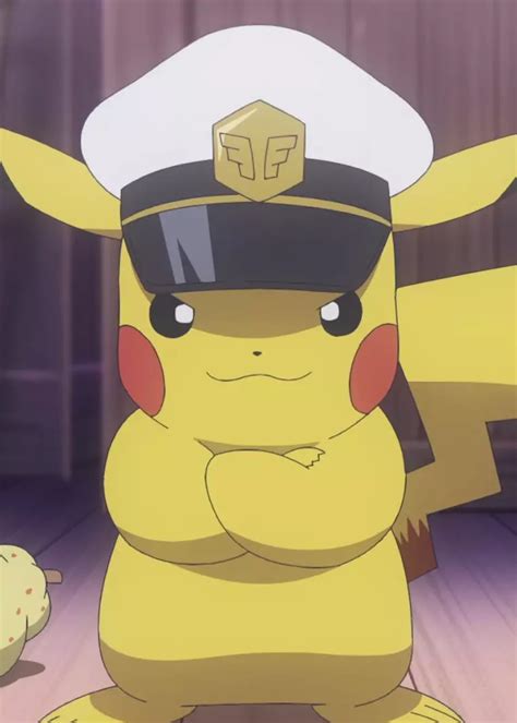 Captain Pikachu Anime Planet
