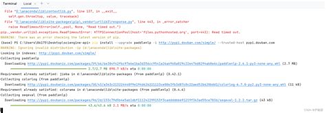 Pip Install Xxx时，报错有read Timed Out时的解决方案prebuild Install Warn Install