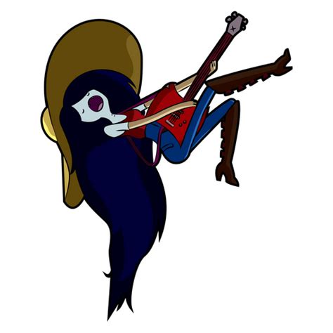 Adventure Time Marceline With Guitar Sticker Sticker Mania