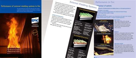 Fire Performance Of Insulated Cladding Systems Epic Guide Epic