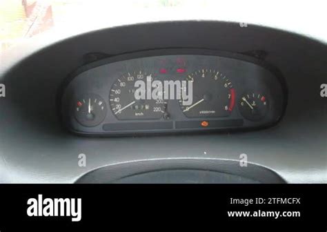 Car Speedometer Temperature Gauge Stock Videos And Footage Hd And 4k Video Clips Alamy