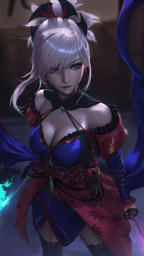 Miyamoto Musashi Fate Grand Order Video Game Fate Series Anime