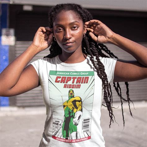 Unisex T Shirt Jamaican Flag Jamaican Patois Comic Book Jamaican T