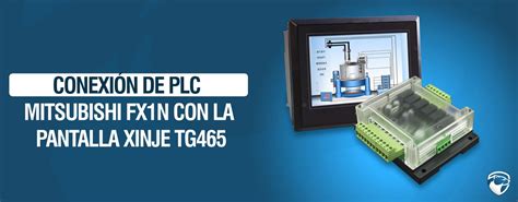 ConexiÓn De Plc Mitsubishi Fx1n Con La Pantalla Xinje Tg465
