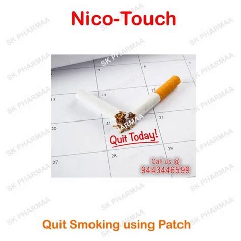7mg 14mg 21mg Nicotouch Nicotine Transdermal Patch 3 Doses At ₹ 72