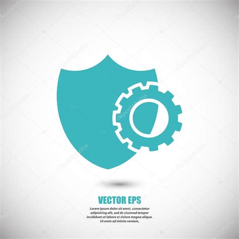 setting parameters shield icon stock vector by ©best3d 93054860