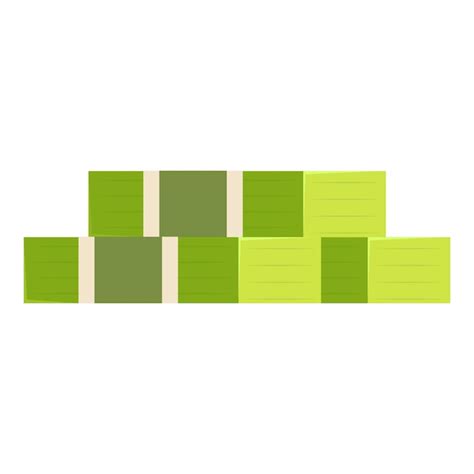Premium Vector Stack Of Dollar Bills Forming Upward Trend On White