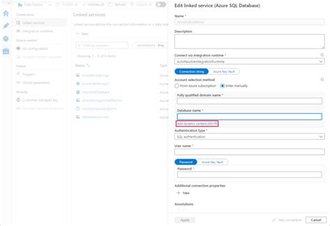 Parameterize Linked Service In Azure Data Factory Azure Data Engineering