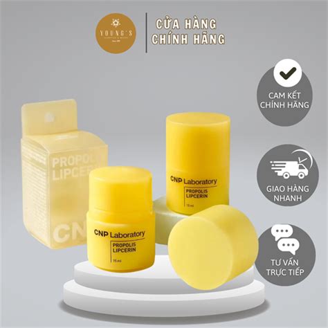 Son Dưỡng Môi Cnp Propolis Lipcerin Dưỡng Ẩm Sâu Mềm Môi Tẩy Da Chết