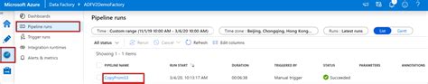 Azure Data Factory Monitor Copy Data Activity Azure Data Engineering