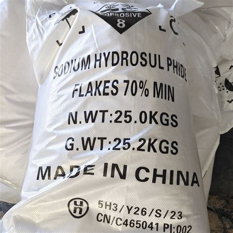 Sodium Hydrosulphide Sodium Hydrogen Sulphide Cas