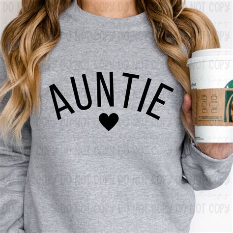 Auntie Heart Png Revelyou Boutique