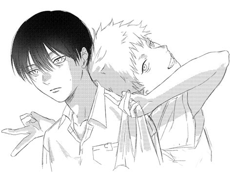 Hikaru And Tsujinaka Yoshiki Hikaru Ga Shinda Natsu Drawn By
