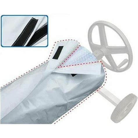 Lling Couverture Enrouleur Bâche Piscine En Tissu Imperméable