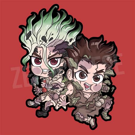 Dr Stone Chibi By Zerucheese On Deviantart