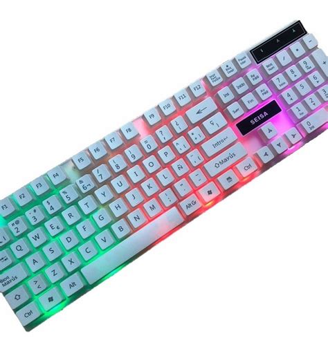 Teclado Cable Usb Retroiluminado Mercado Libre