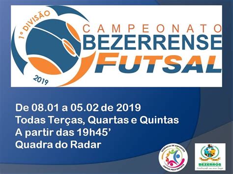 Goleadas E Definição Das Quartas De Final Do Futsal 2019 Bezerros Hoje