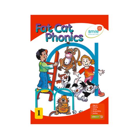 Book Fat Cat Phonics A4 Stitched Funstoregalore