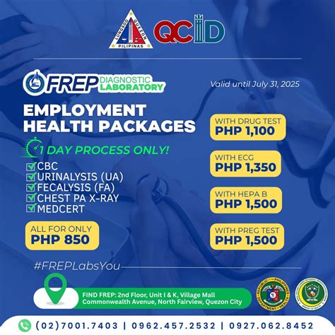Frep Diagnostic Laboratory Quezon City Government