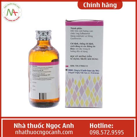 Thuốc Ventolin Expectorant Là Thuốc Gì Giá Bao Nhiêu Mua ở đâu