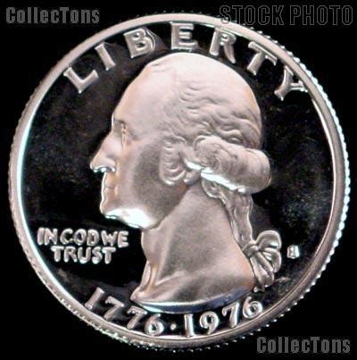 1976 S Washington Silver Quarter Proof 1976 Bicentennial Coin 699