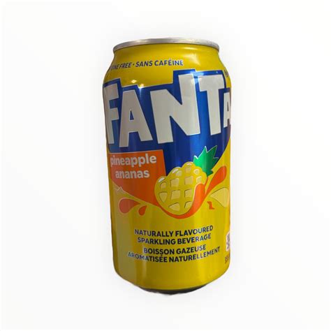 Fanta Pineapple 355ml Kaptain Sweet