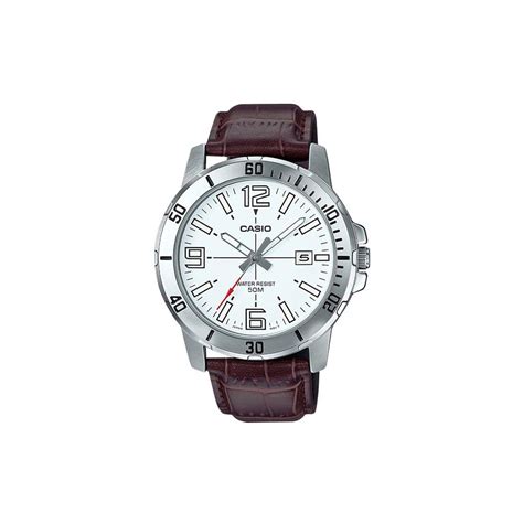 Casio นาฬิกาข้อมือผู้ชาย รุ่น Mtp Vd01l 7bvudf Shopee Thailand