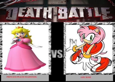 Princess Peach Vs Amy Rose Prelude By Hakuxtemari On Deviantart
