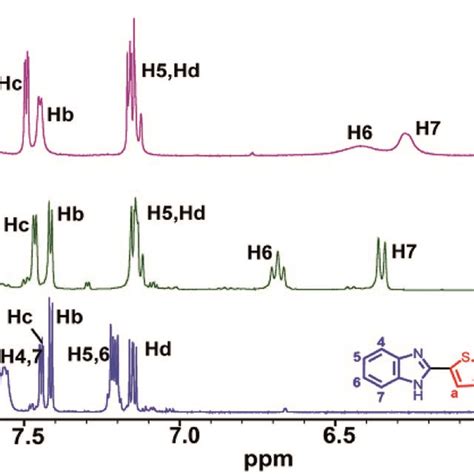 Partial ¹h Nmr Spectra Of L¹ 1a And 1b In D6 Dmso Solvent Download